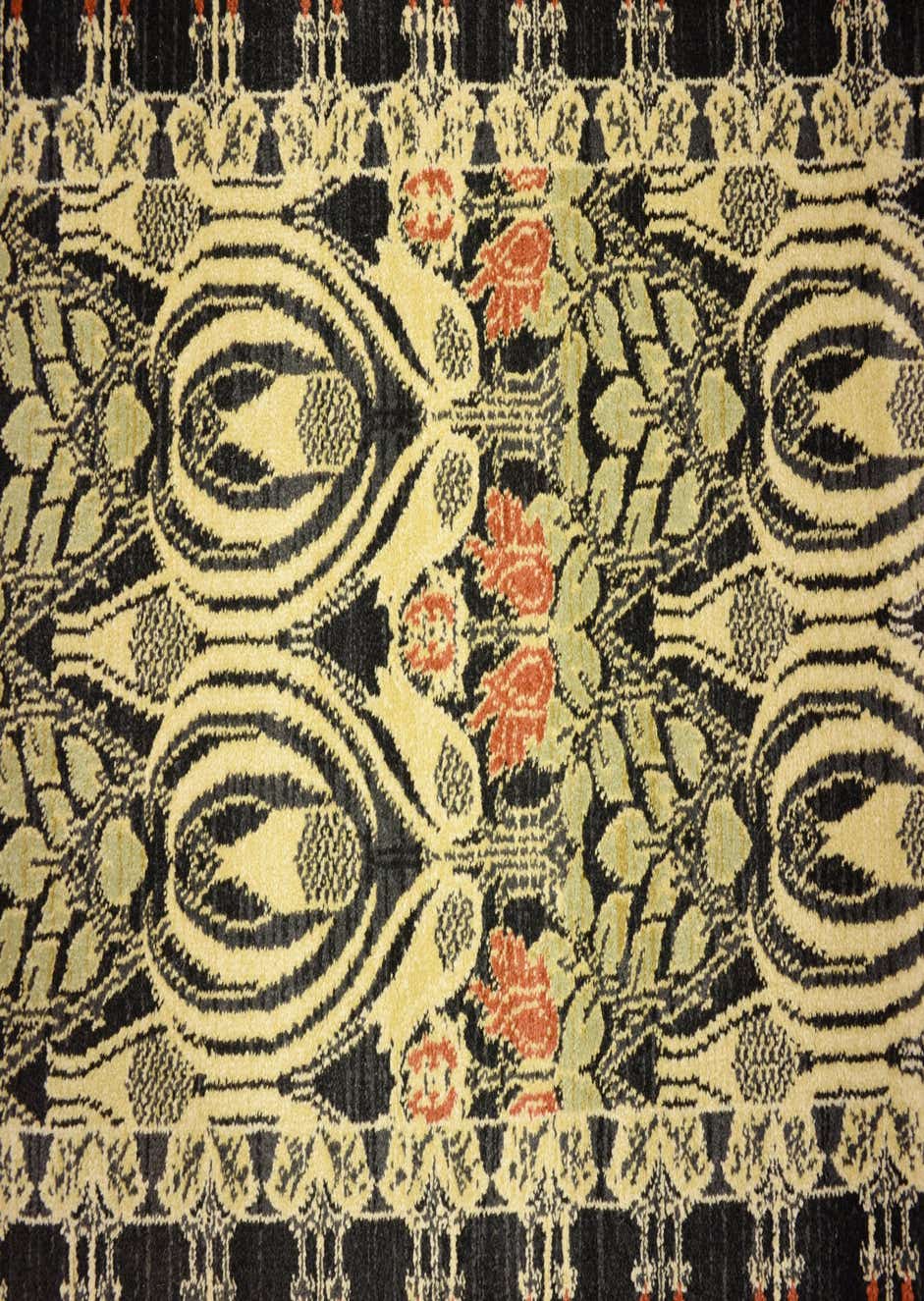 Black 2' 7 x 10' Kensington Runner Rug | eSaleRugs