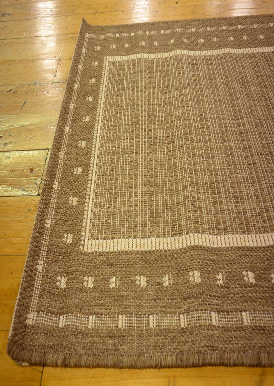 Brown 2' 2 x 6' 7 Outdoor Runner Rug | eSaleRugs