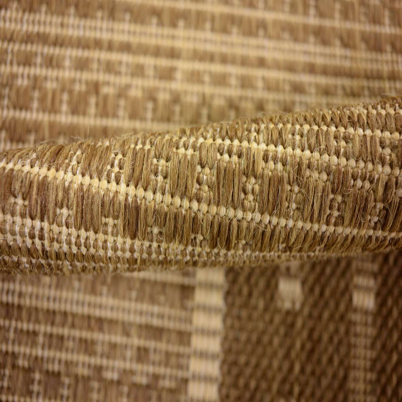 Brown 2' 2 x 6' 7 Outdoor Runner Rug | eSaleRugs