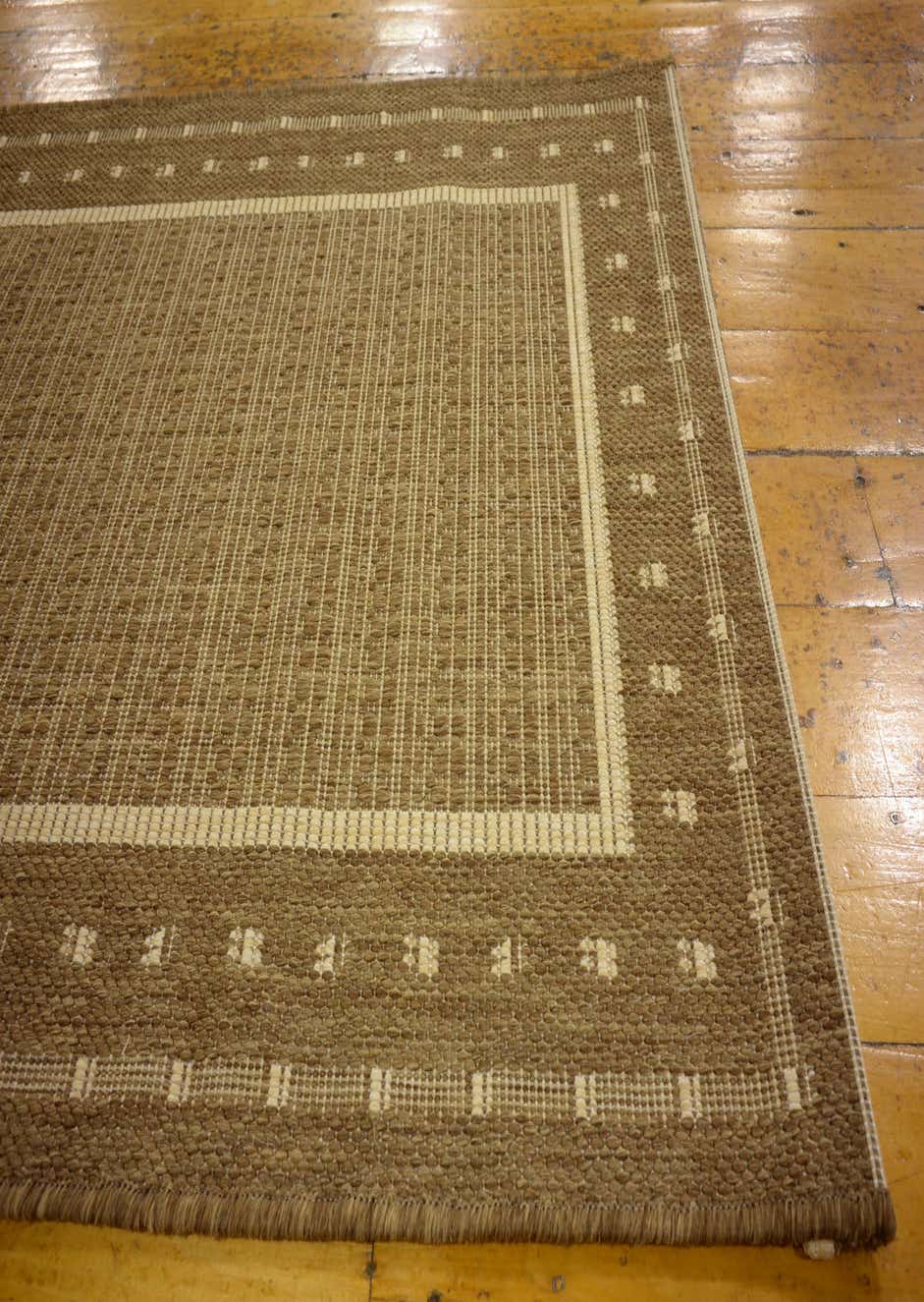 Brown 2' 2 x 6' 7 Outdoor Runner Rug | eSaleRugs