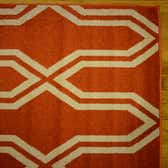 Rust Red 7' x 10' Trellis Rug | Rugs.ca