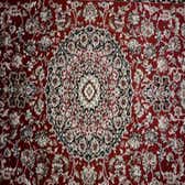Red 2' 7 x 10' Kashan Design Runner Rug | eSaleRugs