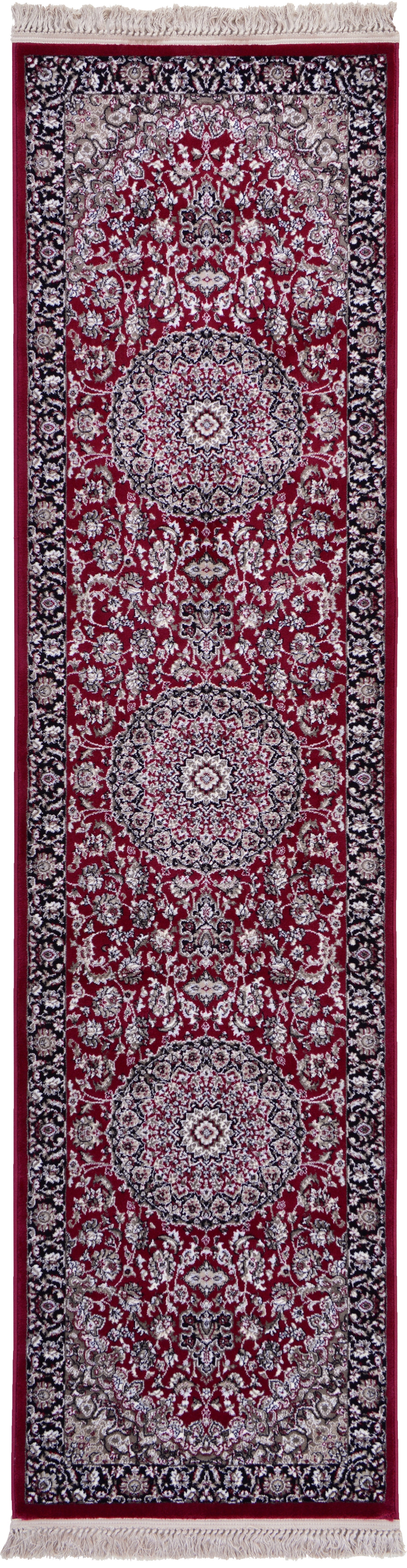 Red 2' 7 x 10' Kashan Design Runner Rug | eSaleRugs