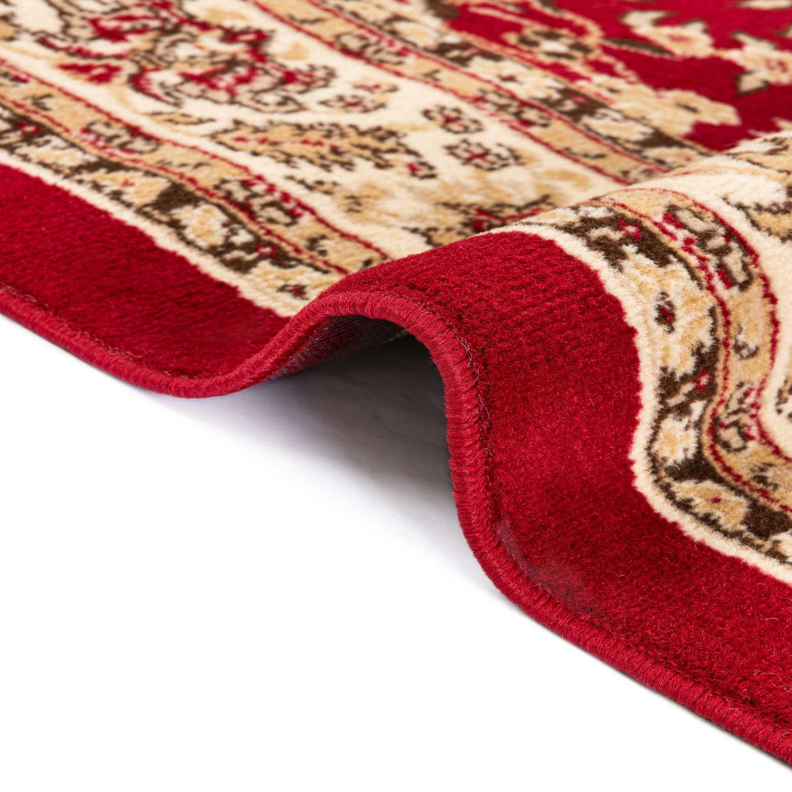 Burgundy 8' x 10' Kashan Design Rug | eSaleRugs