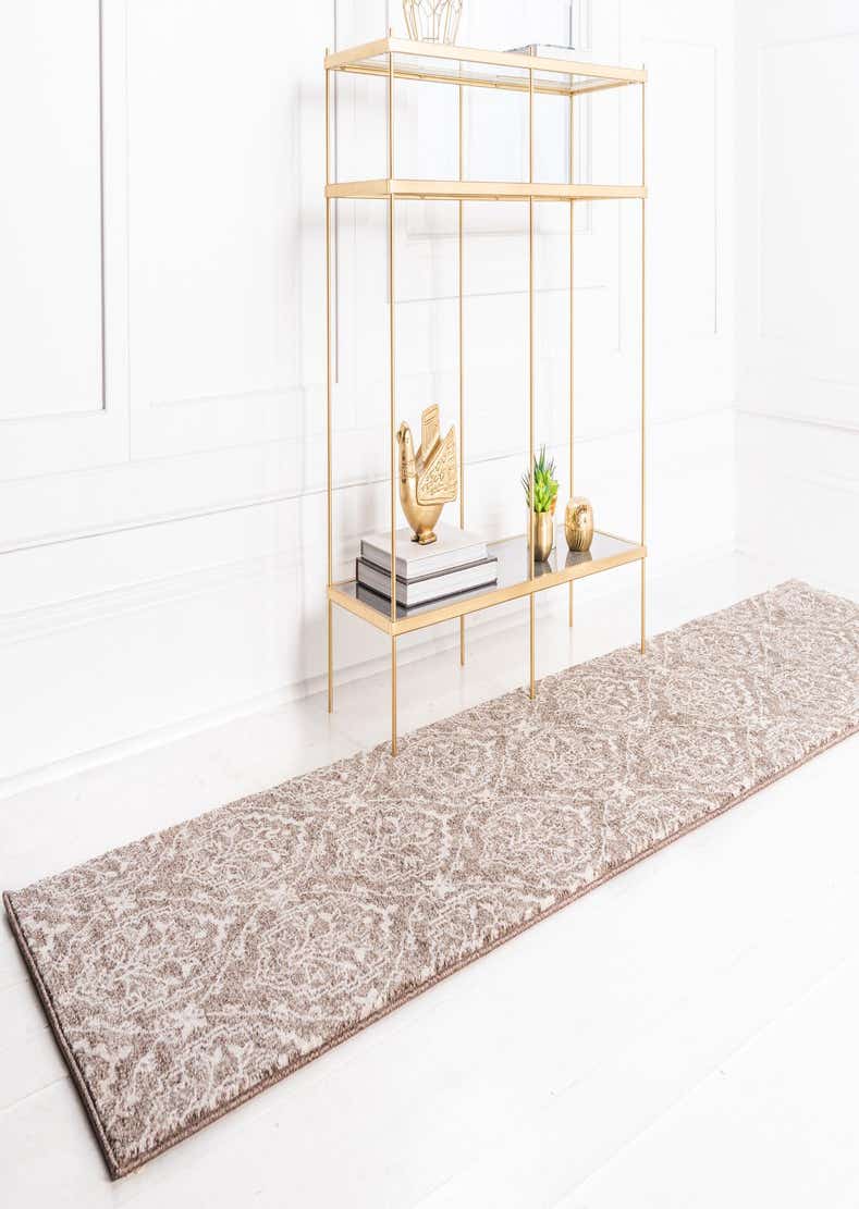 Light Brown 2' 7 x 10' Diana Runner Rug | Rugs.com