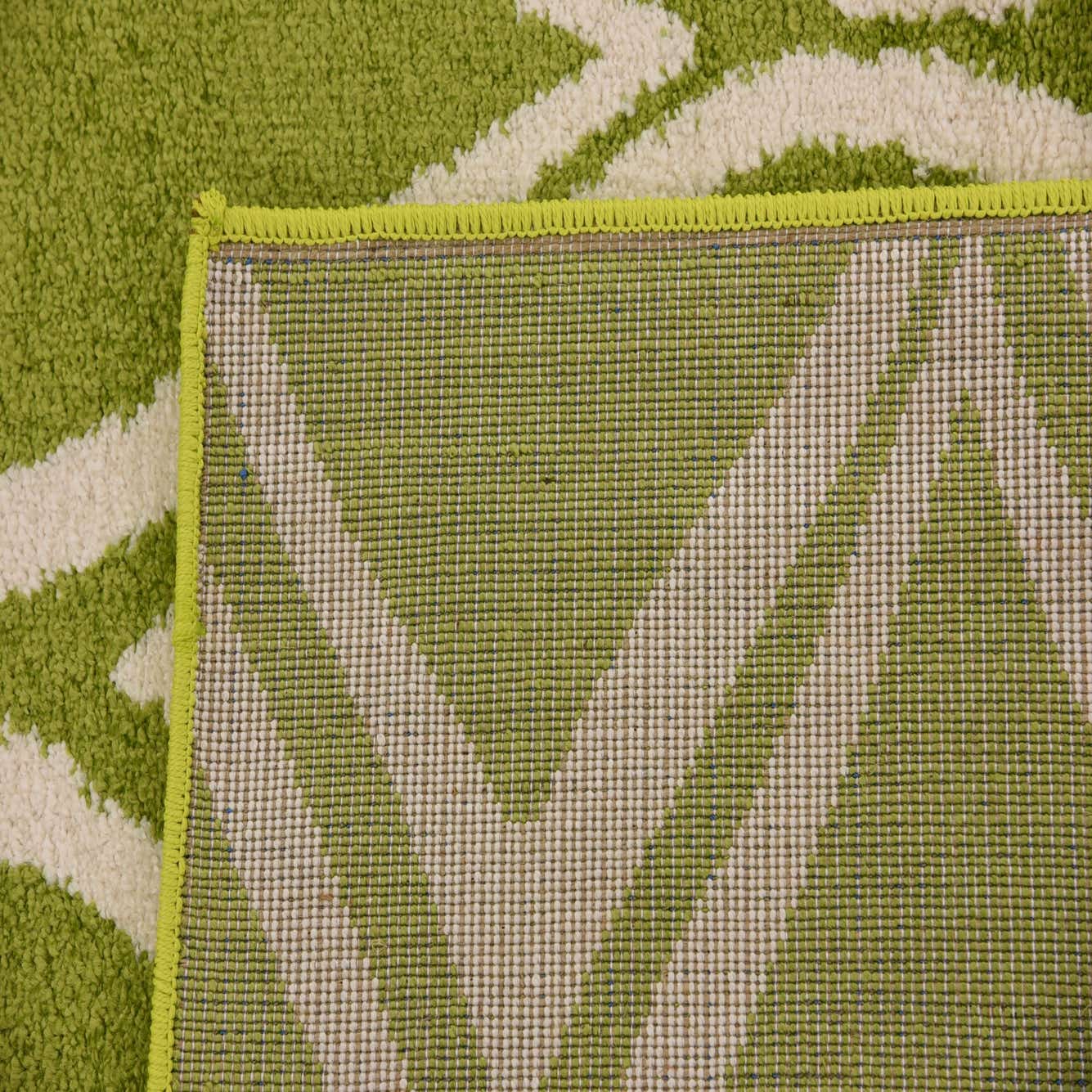 Green 5' x 8' Trellis Rug | eSaleRugs