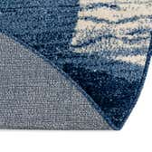 Light Blue 6' x 6' Angelica Round Rug | Rugs.com