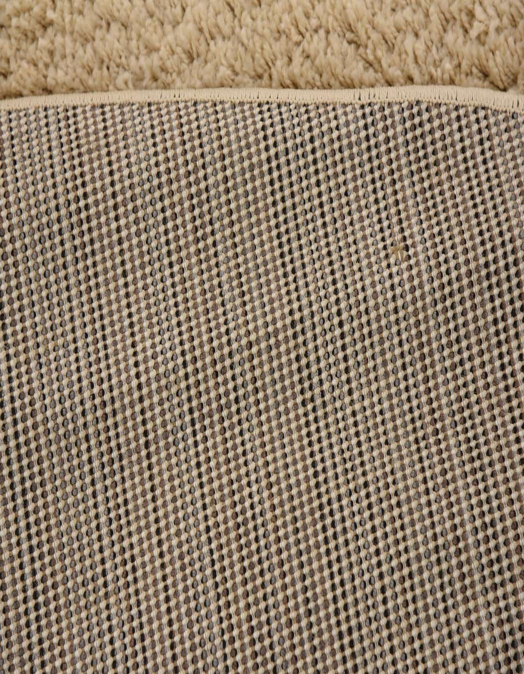 Beige 13' x 13' Solid Frieze Round Rug | eSaleRugs