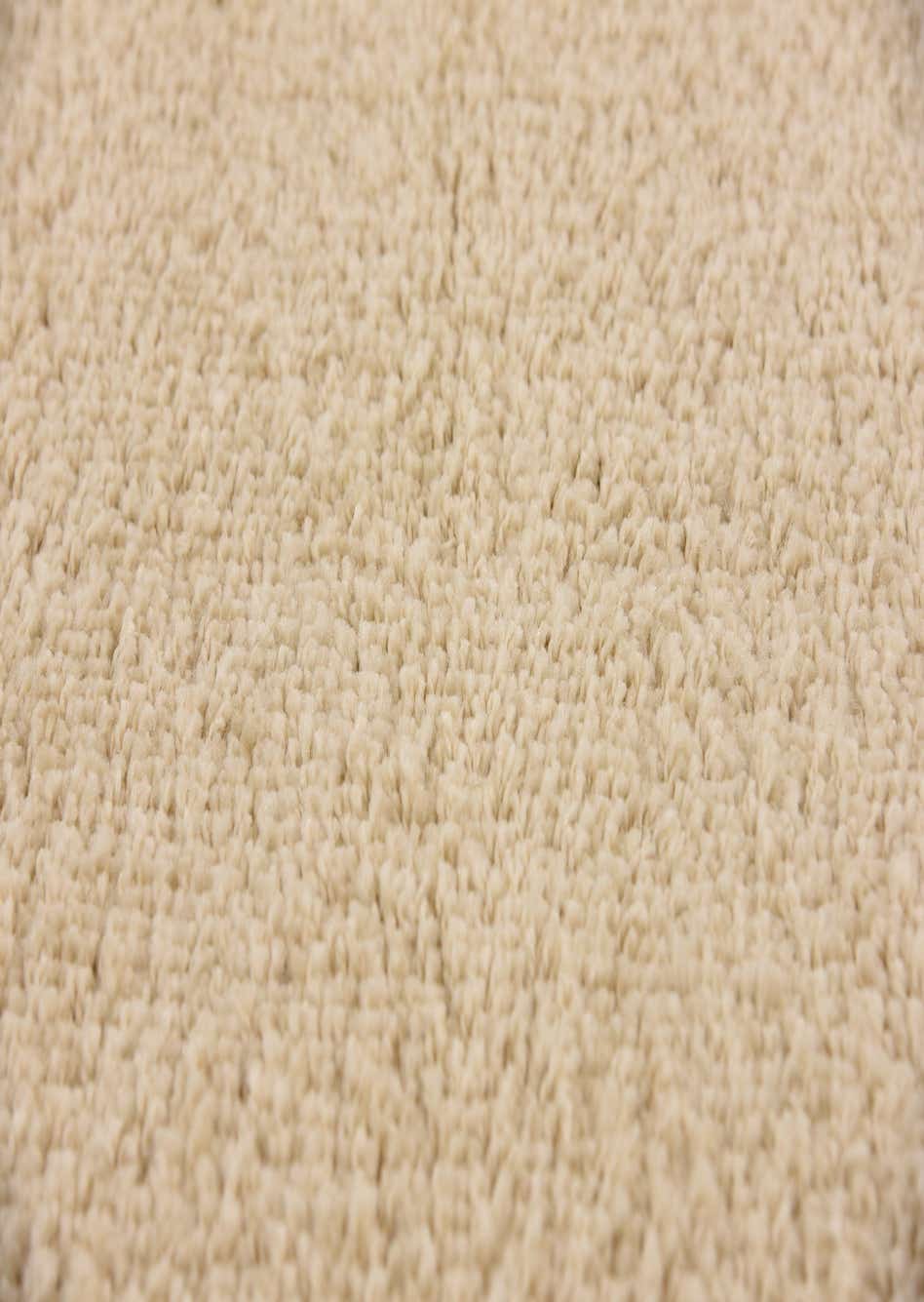 Beige 9' x 12' Solid Frieze Rug | eSaleRugs