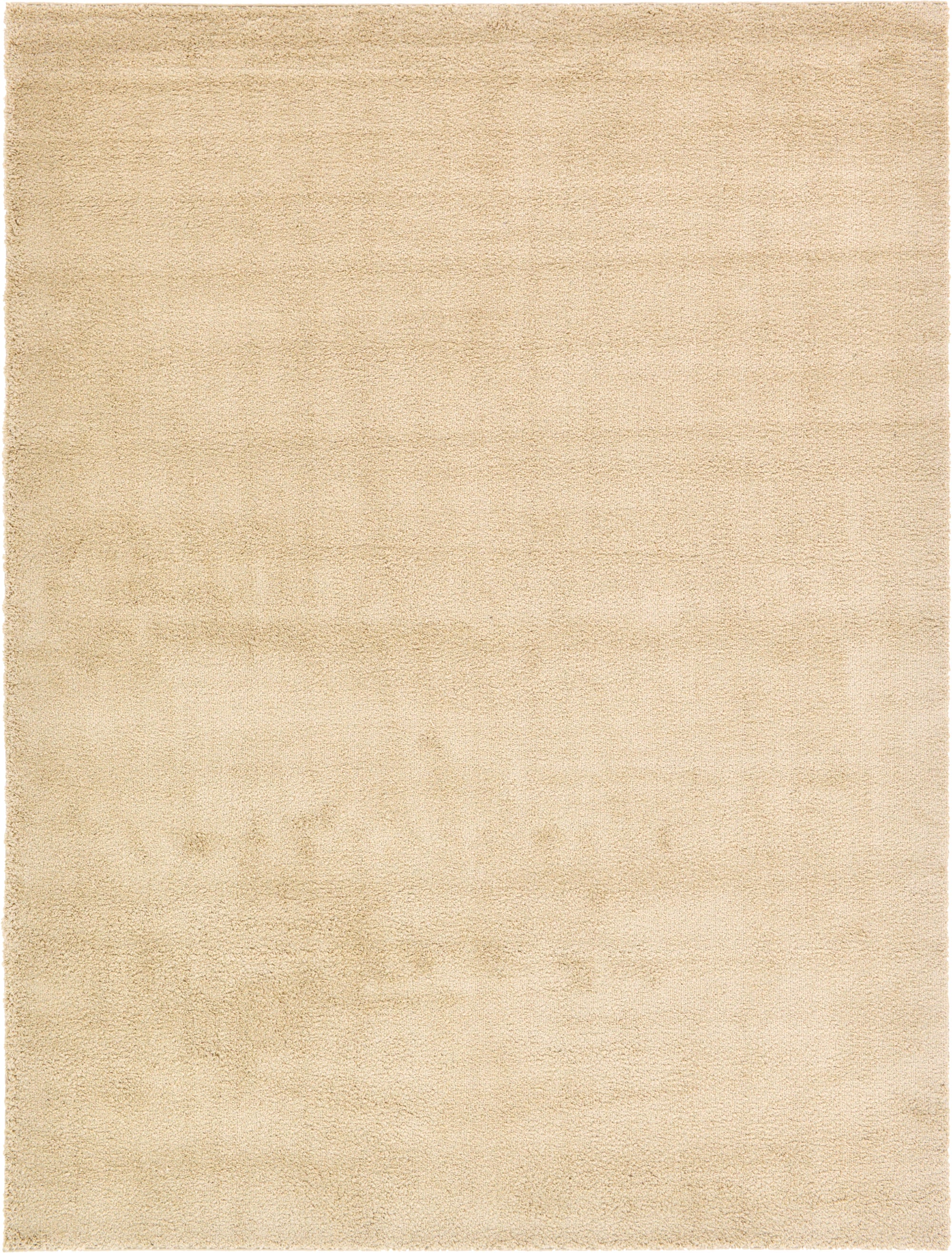 Beige 9' x 12' Solid Frieze Rug | eSaleRugs