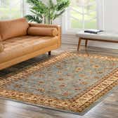 Light Blue 7' 10 x 10' Classic Agra Rug | eSaleRugs