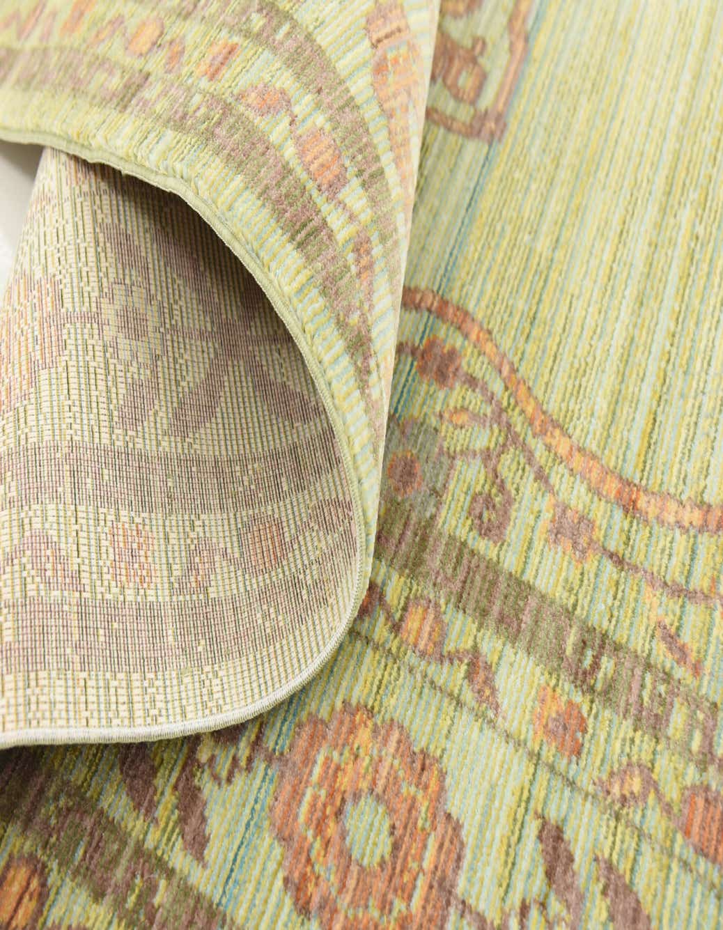 Green 5' x 8' Aqua Rug | eSaleRugs