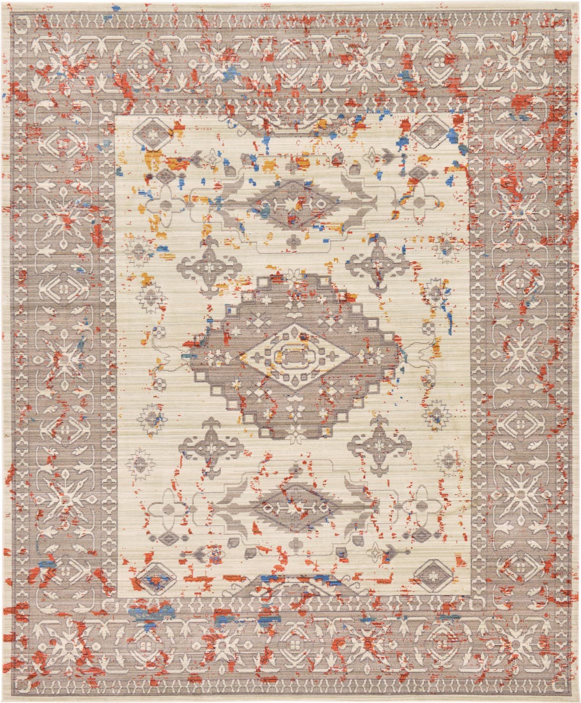 Beige 8' x 10' Aqua Rug | eSaleRugs