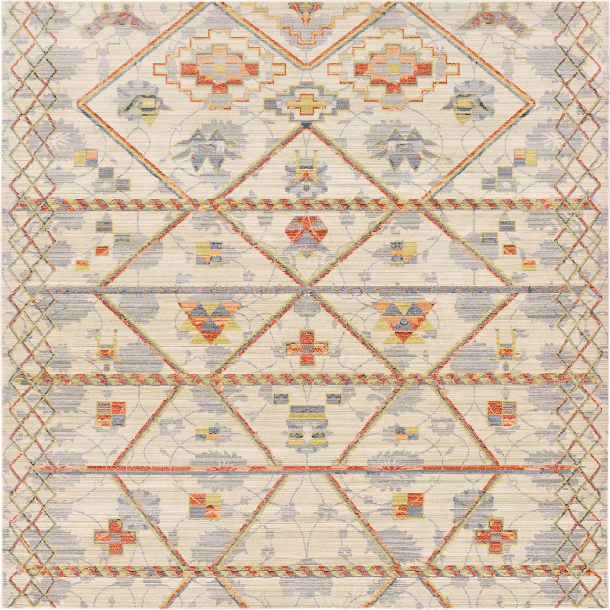 Beige 8' x 10' Aqua Rug | eSaleRugs