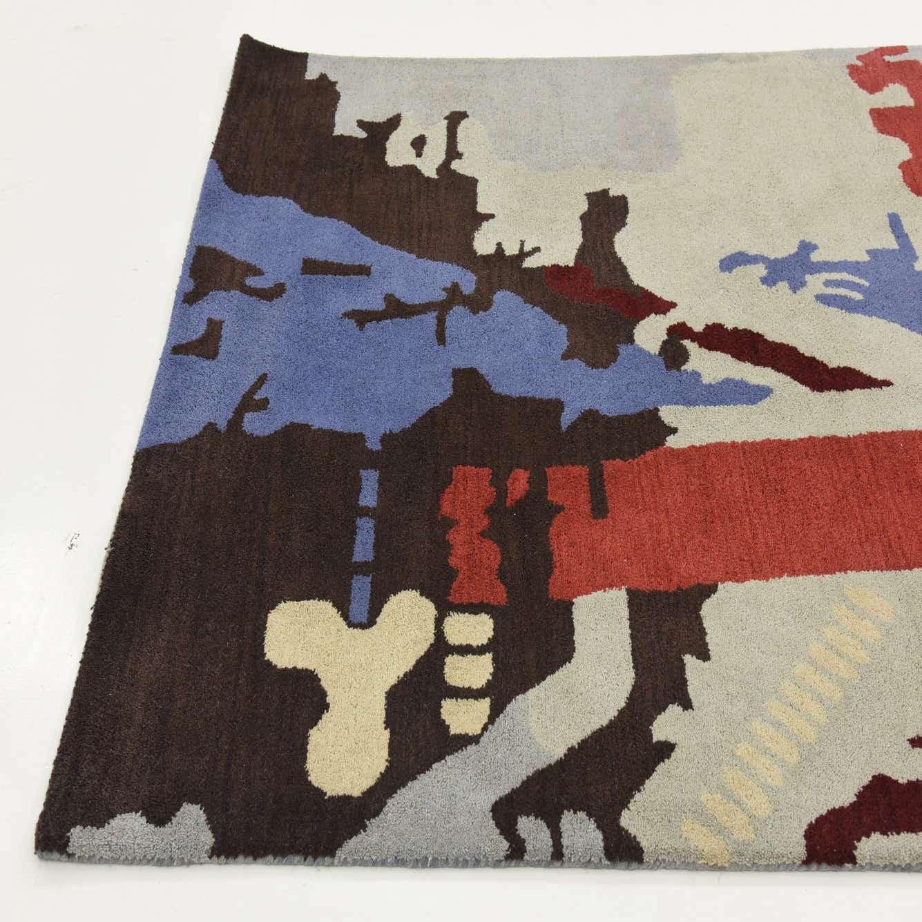 Gray 5' x 7' 9 Avant-Garde Wool Rug | eSaleRugs