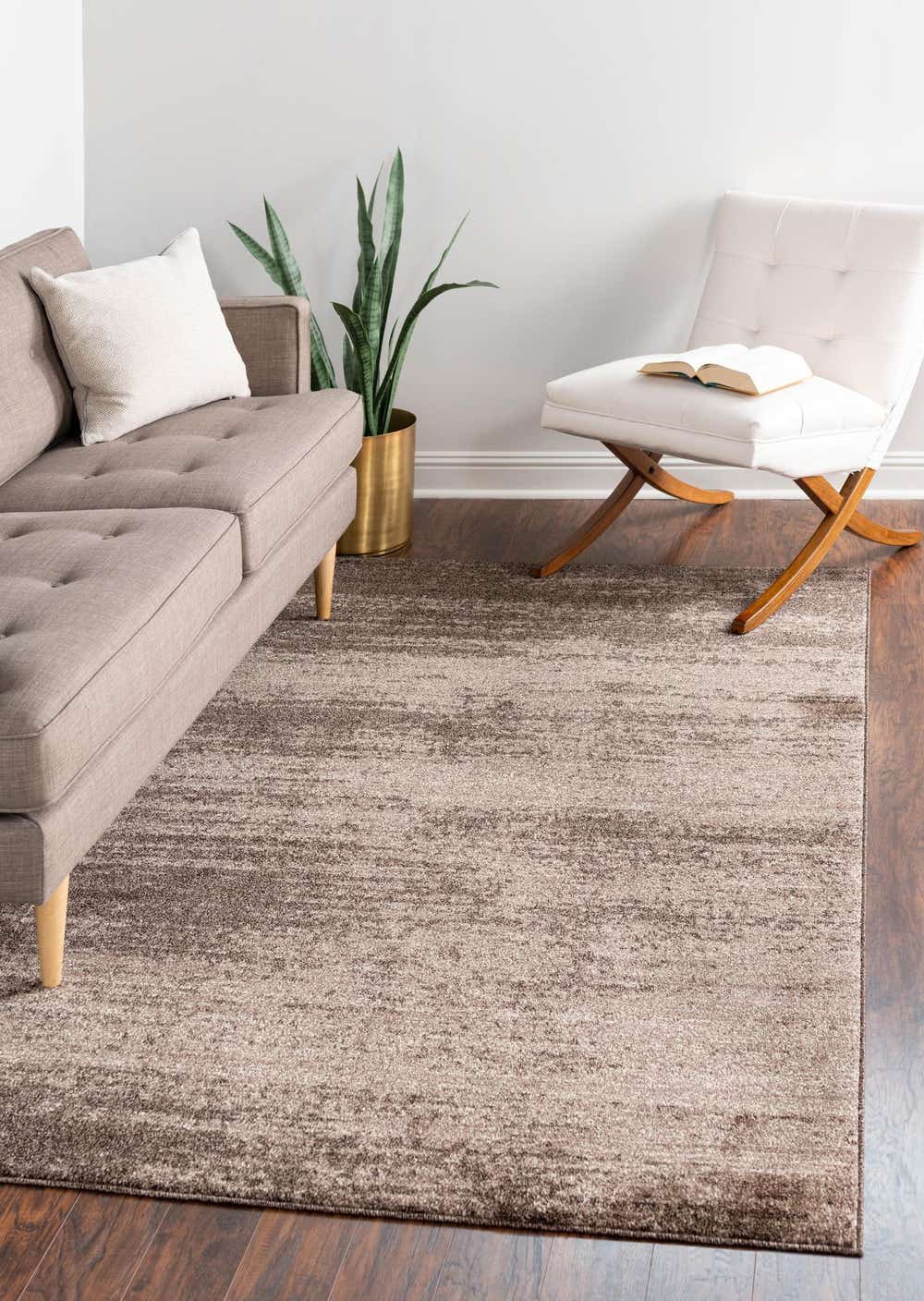 Brown 3' 3 x 5' 3 Loft Rug | eSaleRugs