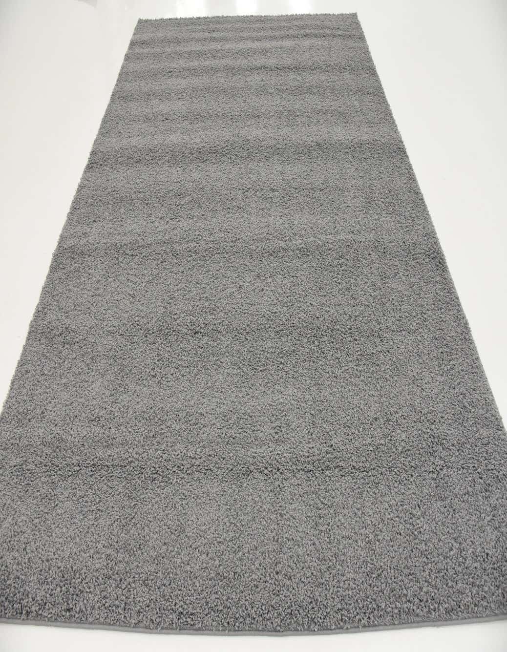 Gray 7' x 10' Solid Frieze Rug | eSaleRugs