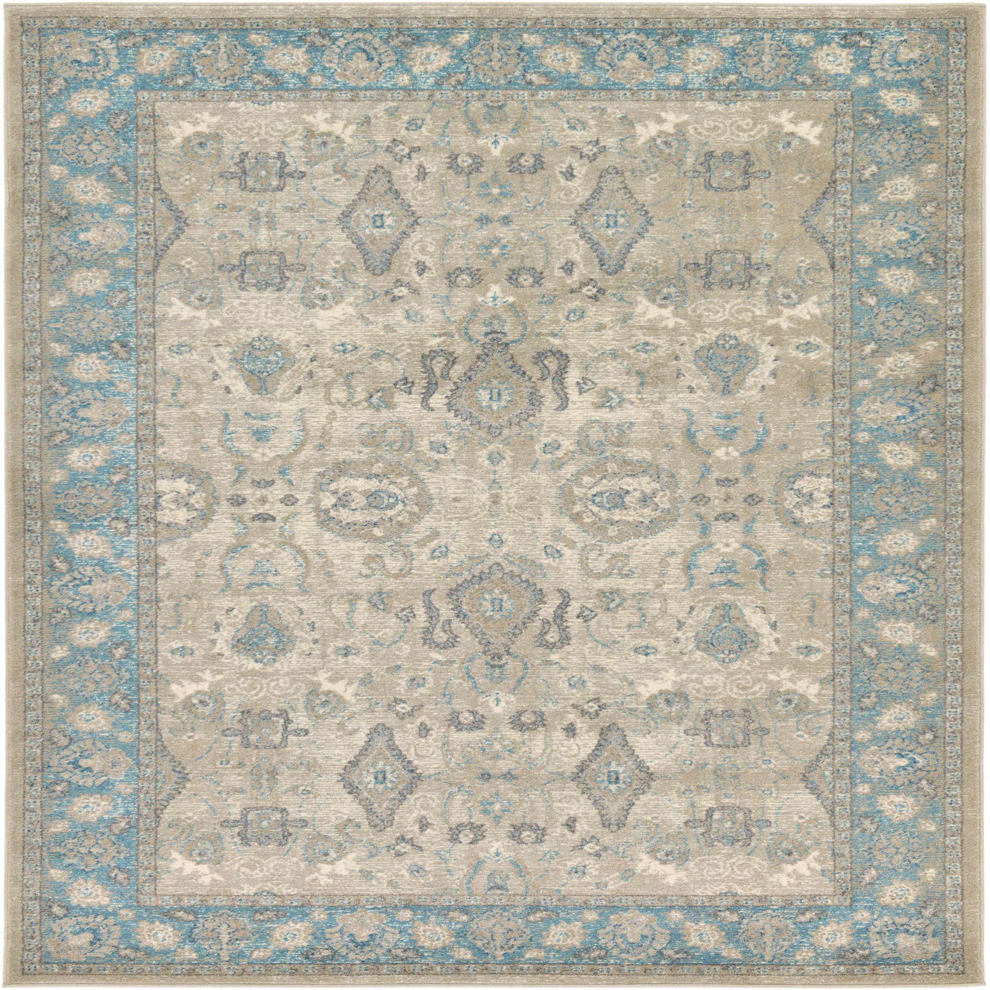 Cream 5' x 8' Vienna Rug | eSaleRugs
