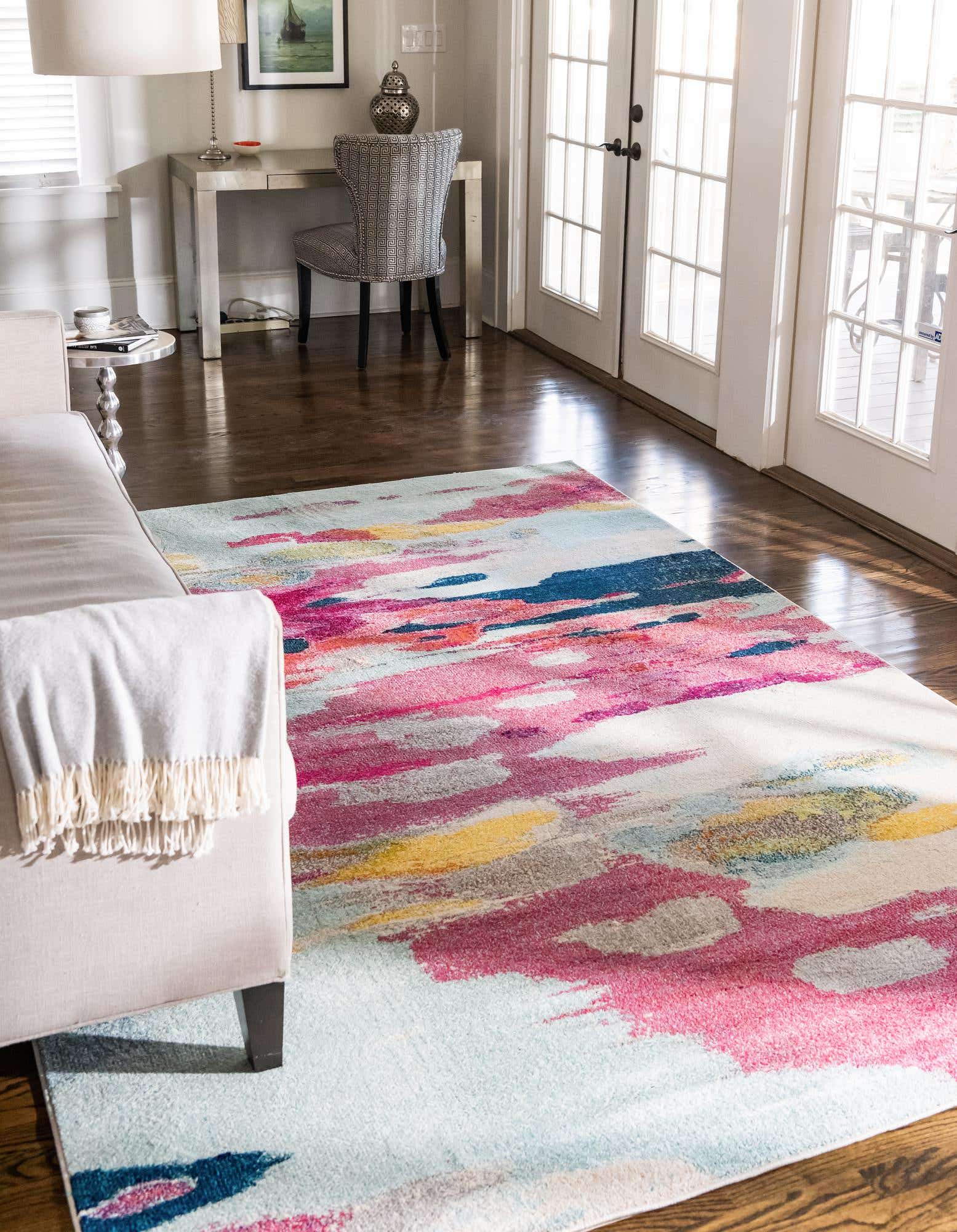 Pink 9' x 12' Casablanca Rug | eSaleRugs