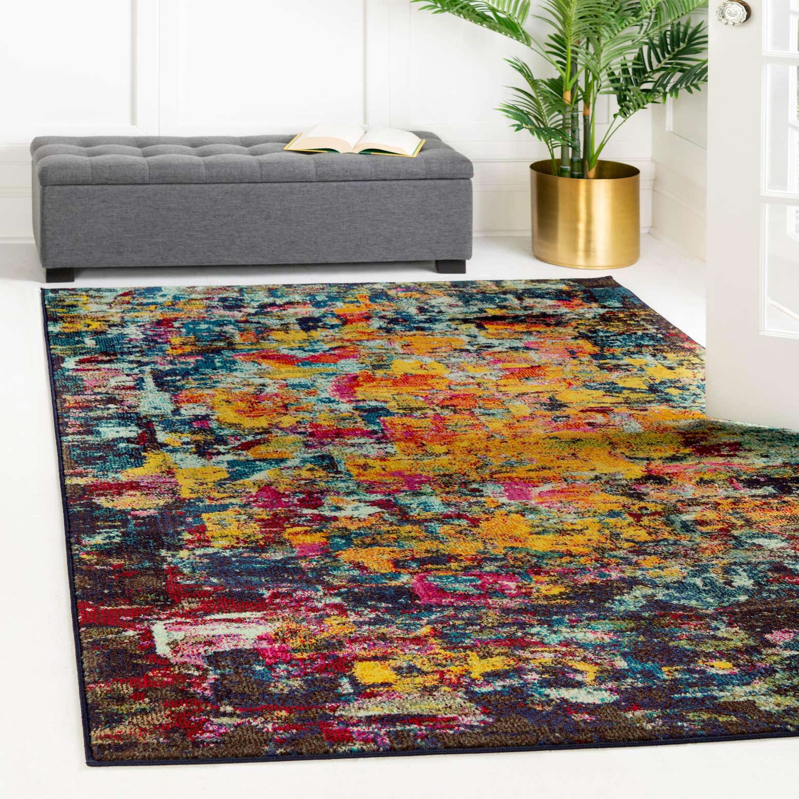 Multicolor 7' x 10' Casablanca Rug | eSaleRugs