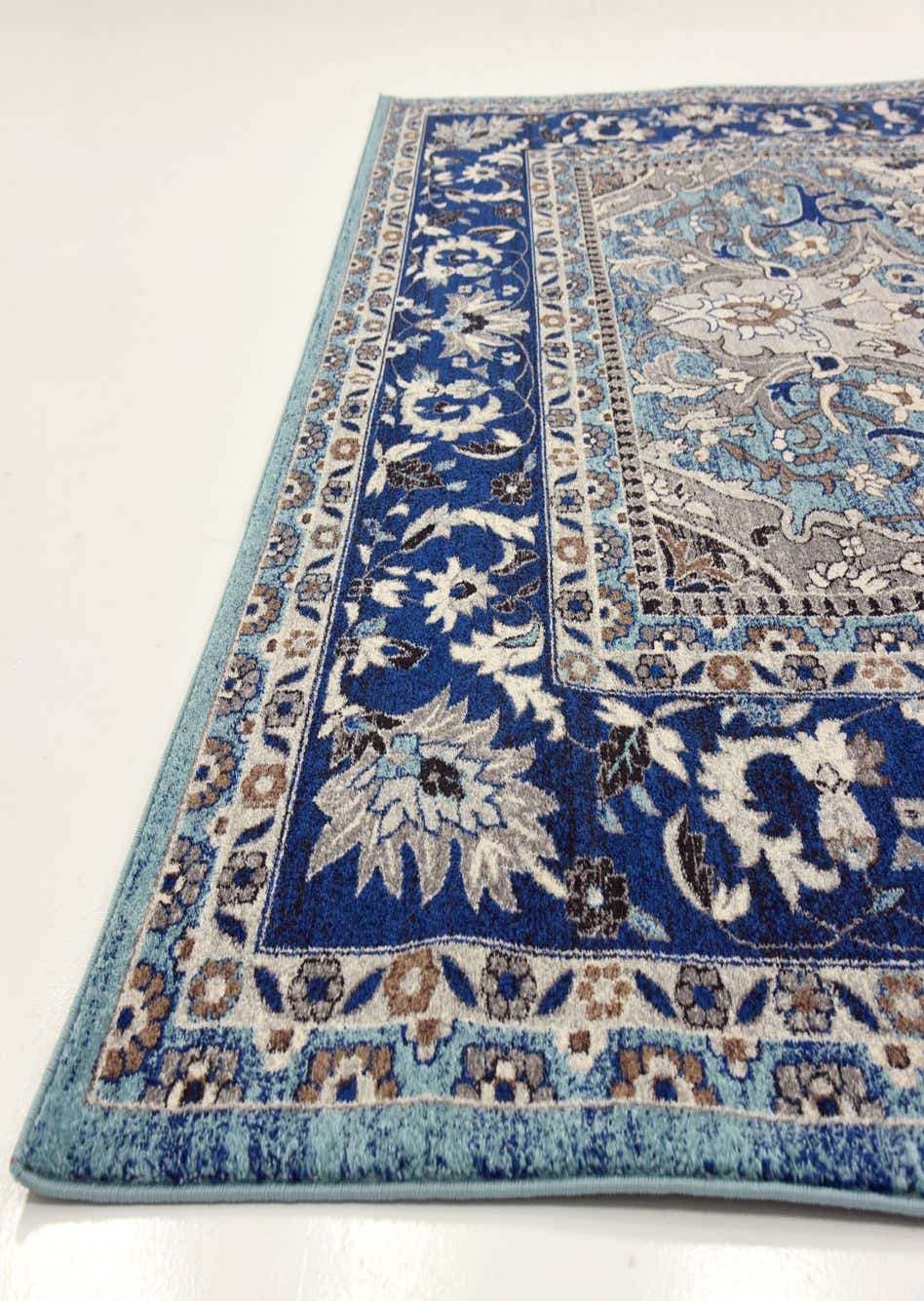 Light Blue 8' x 10' Heritage Rug | eSaleRugs