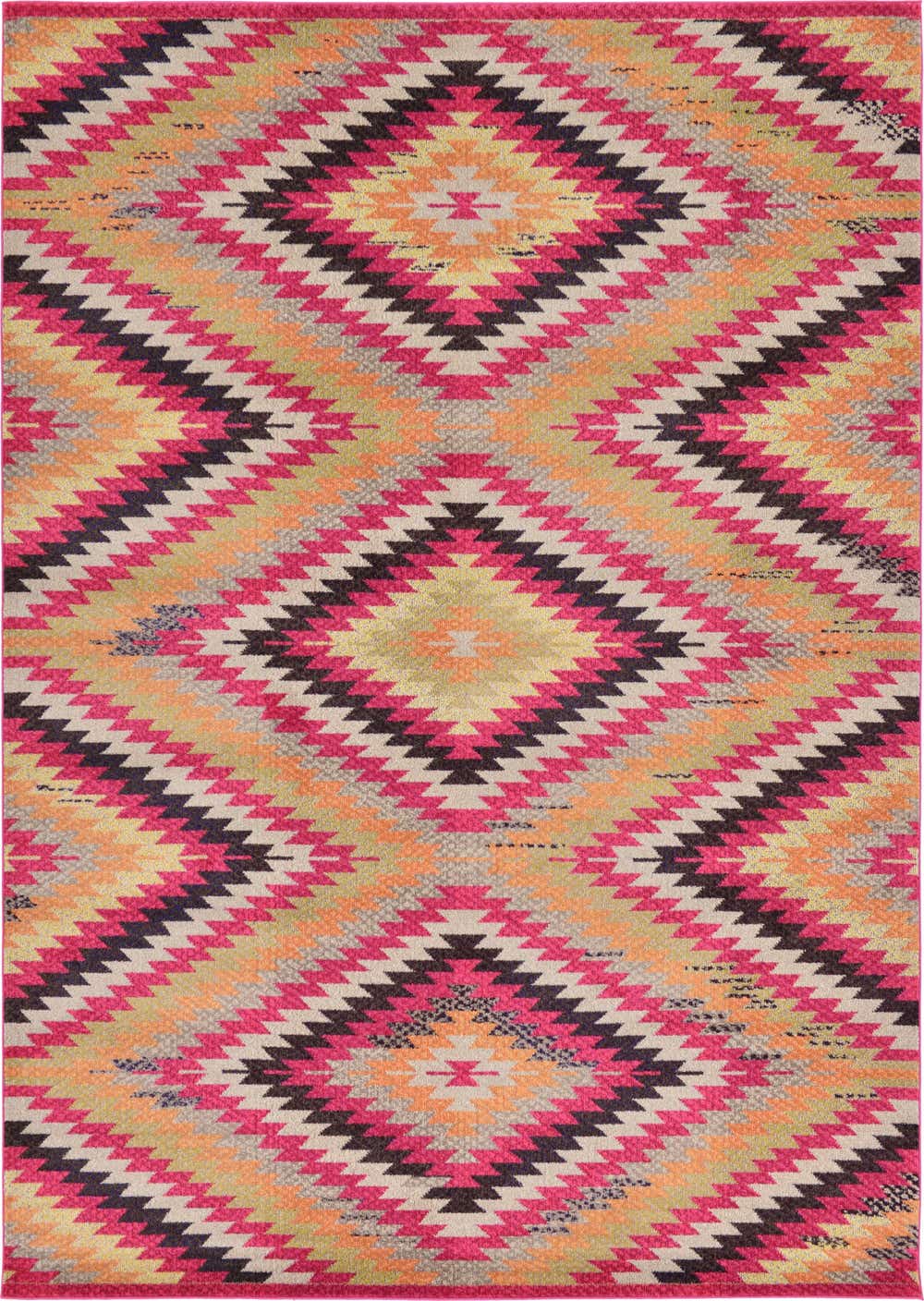 Multicolor 9' x 12' Santa Fe Rug | eSaleRugs