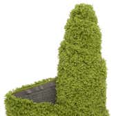 Grass Green 8' x 8' Solid Shag Round Rug | Rugs.com