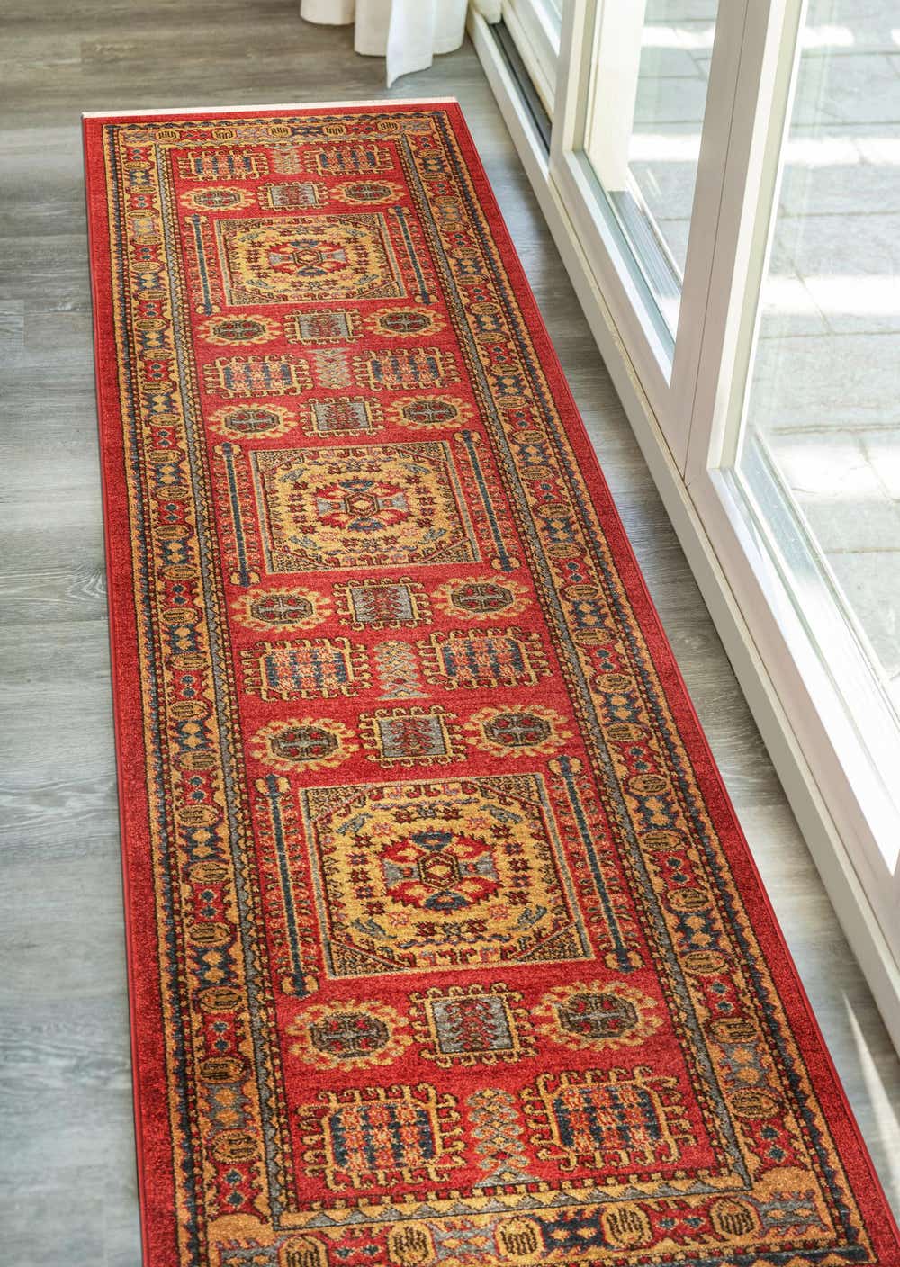 Red 2' 7 x 10' Serapi Runner Rug | eSaleRugs