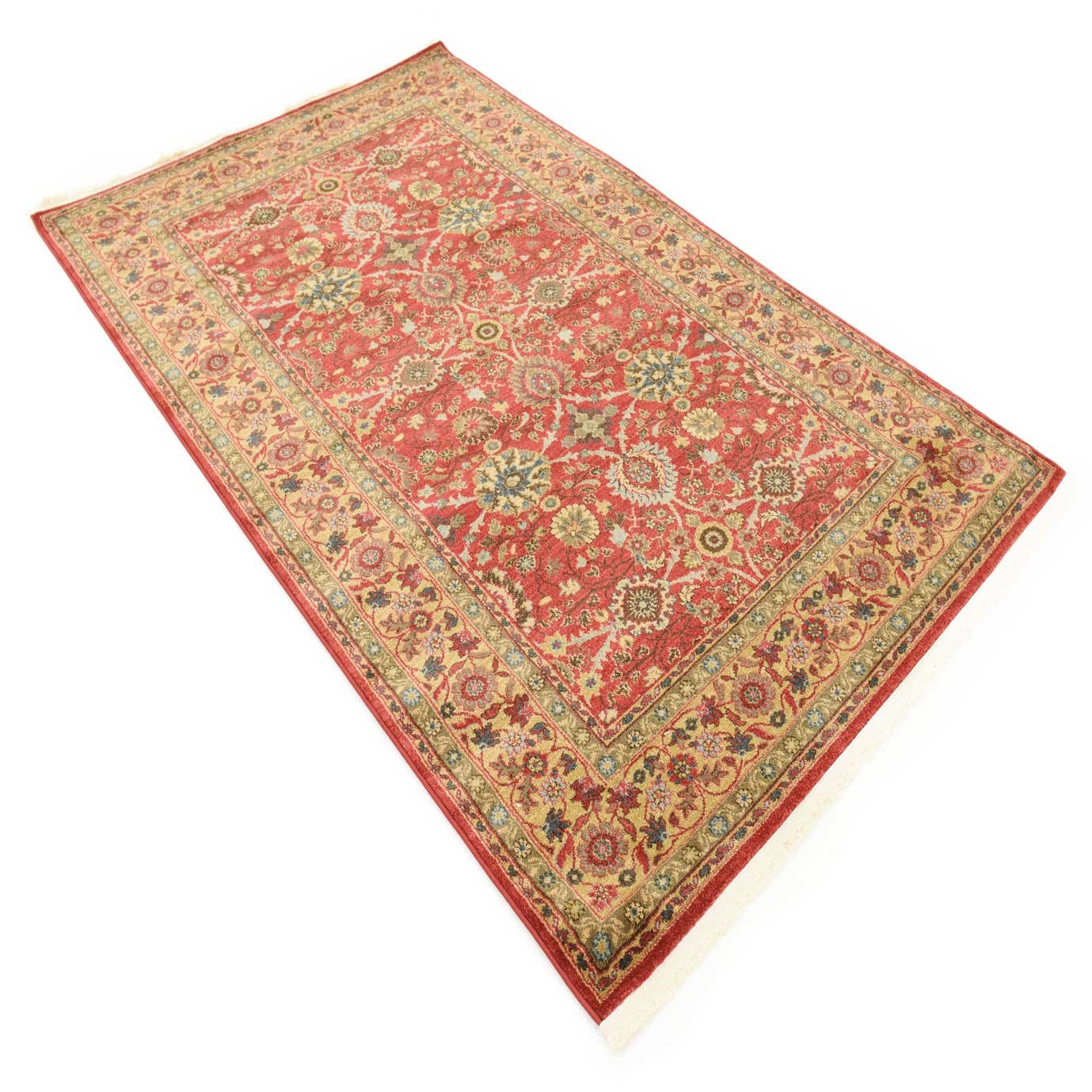 Red 5' x 8' Kensington Rug | eSaleRugs