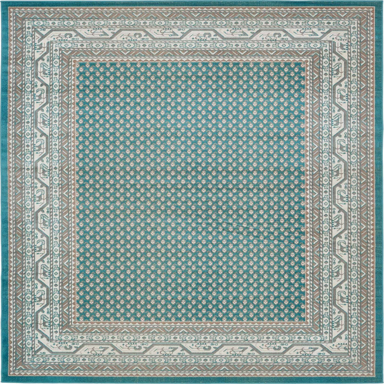Turquoise 8' x 10' SoHo Rug | Rugs.com