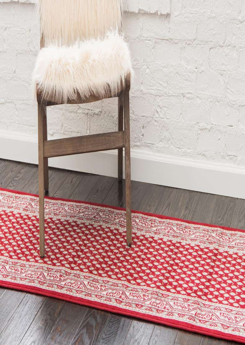 Red 2' 9 x 9' 10 Tribeca Runner Rug | eSaleRugs