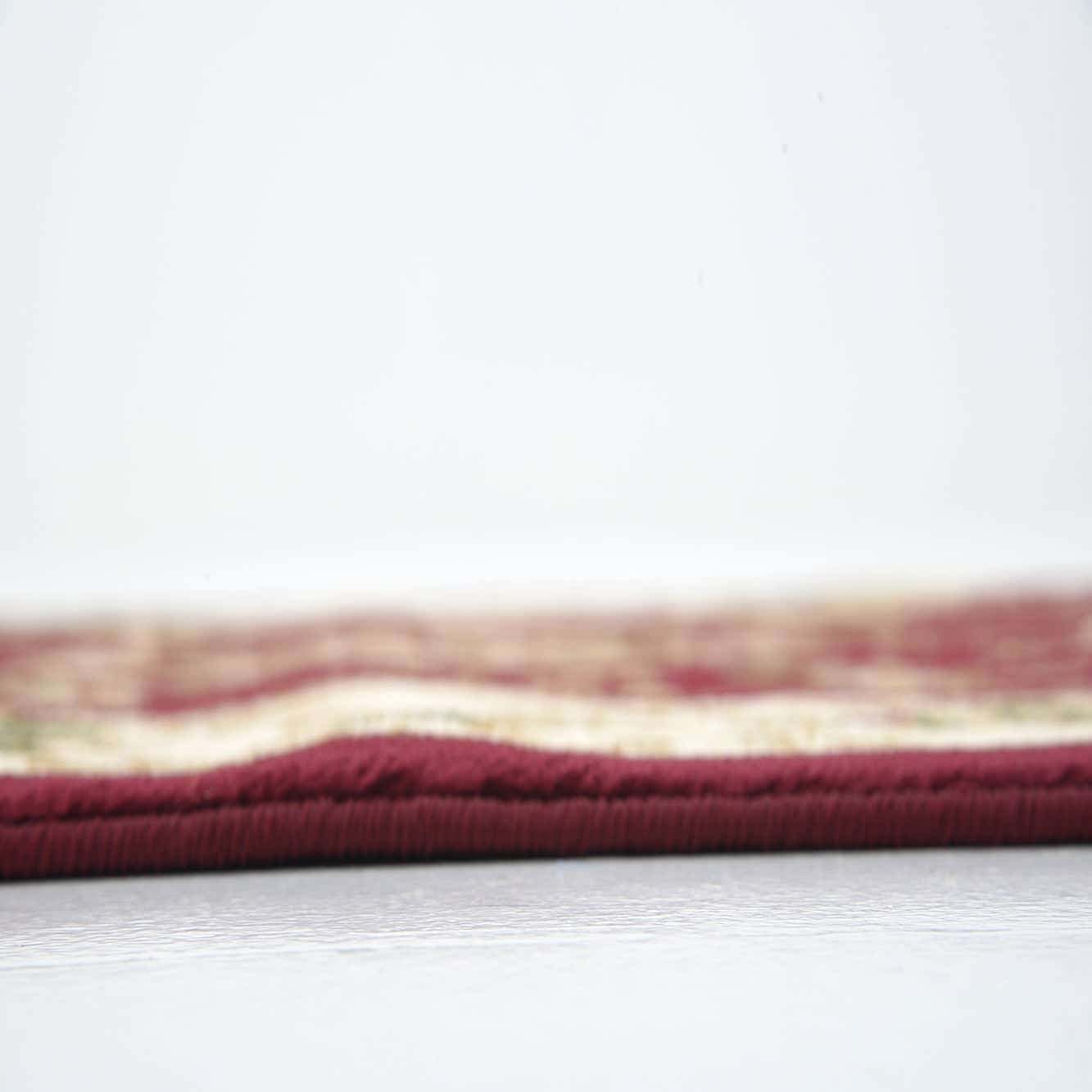 Burgundy 2' 7 x 10' Classic Aubusson Runner Rug | eSaleRugs