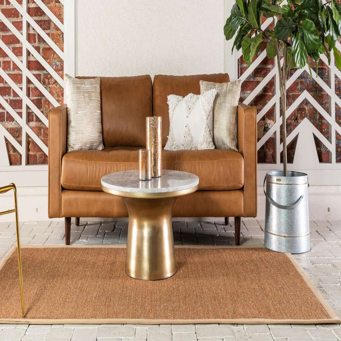 Light Brown 5' x 8' Sisal Rug | eSaleRugs