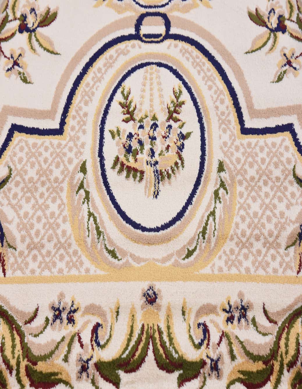 Cream 9' x 12' Classic Aubusson Rug | eSaleRugs