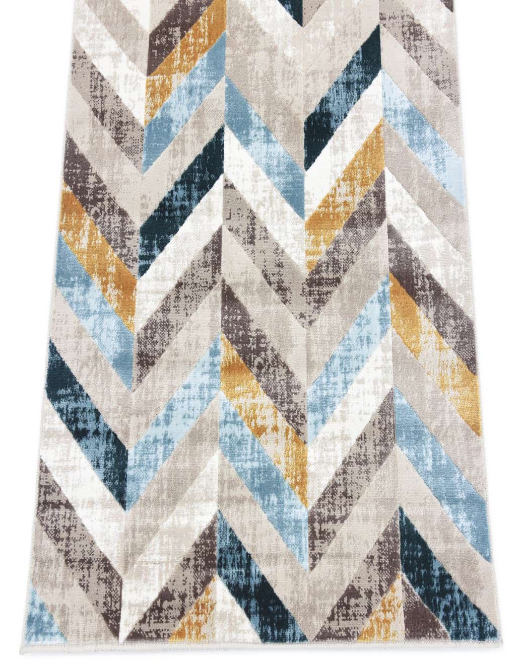 Dark Blue 3' x 10' Mirage Runner Rug | eSaleRugs