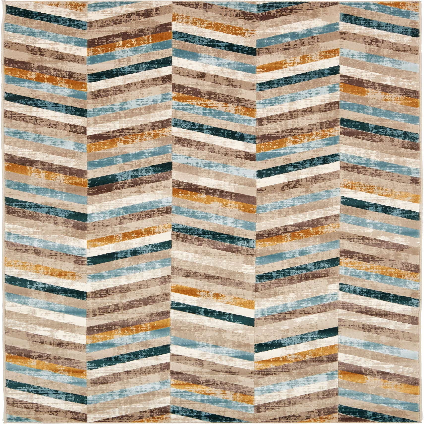 Dark Blue 3' x 10' Mirage Runner Rug | eSaleRugs