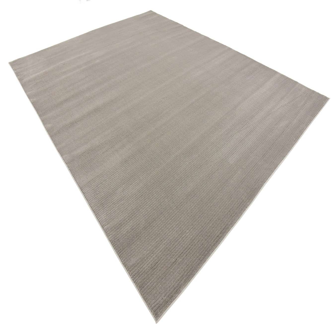 Gray 8' x 10' Textured Solid Rug | eSaleRugs