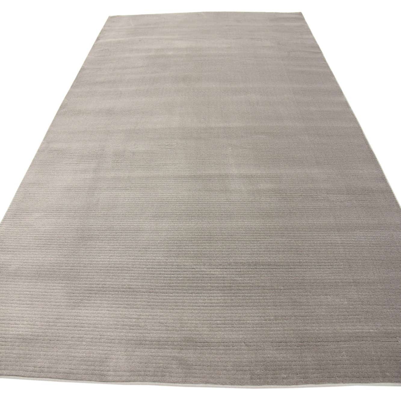 Gray 8' x 10' Textured Solid Rug | eSaleRugs