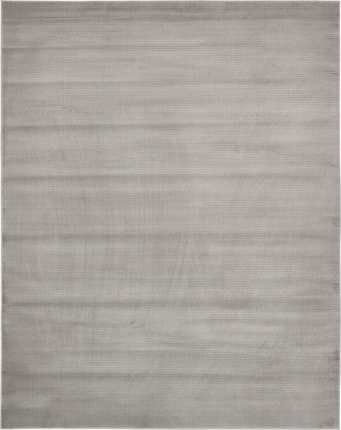 Gray 8' x 10' Textured Solid Rug | eSaleRugs