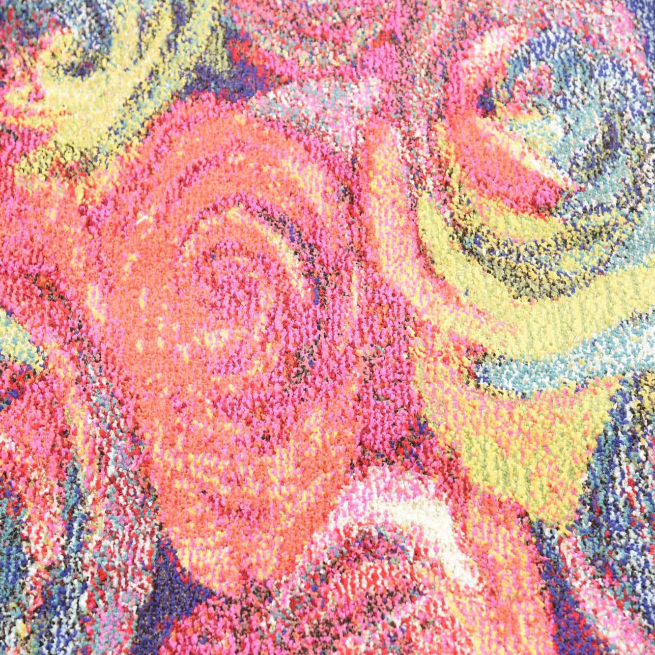 Pink 2' 7 x 10' Fresco Runner Rug | eSaleRugs