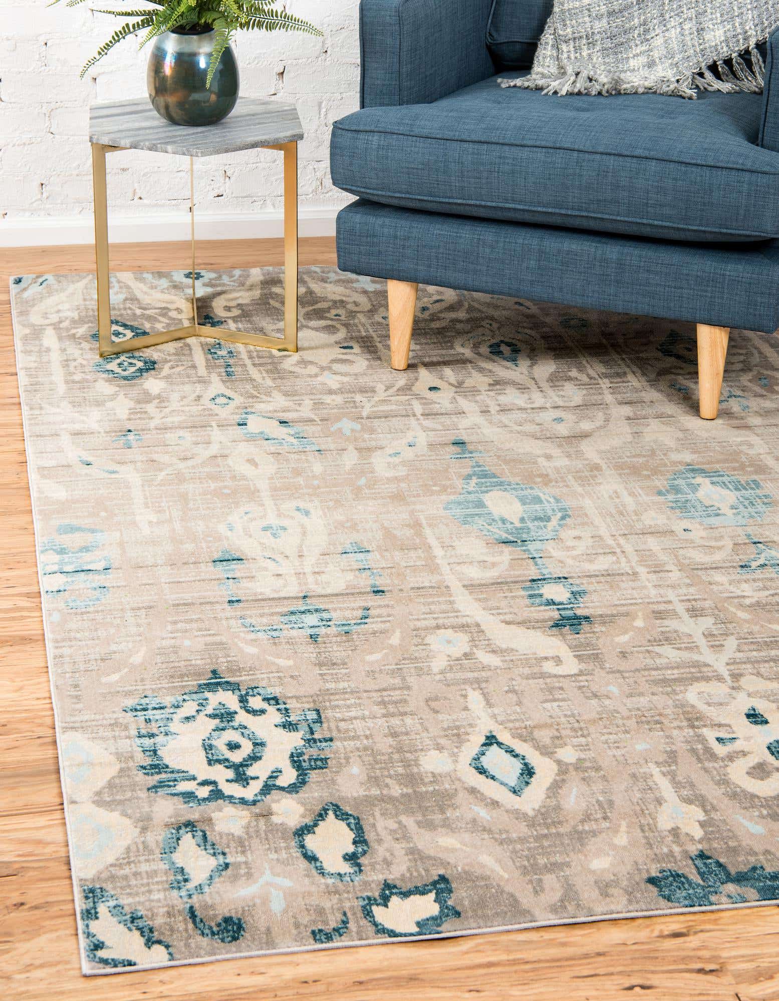 Dark Gray 8' x 10' Restoration Rug | eSaleRugs