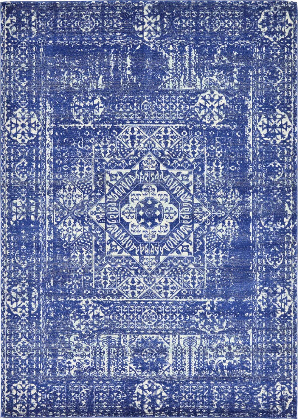 Royal Blue 9' x 12' 2 Heritage Rug | eSaleRugs