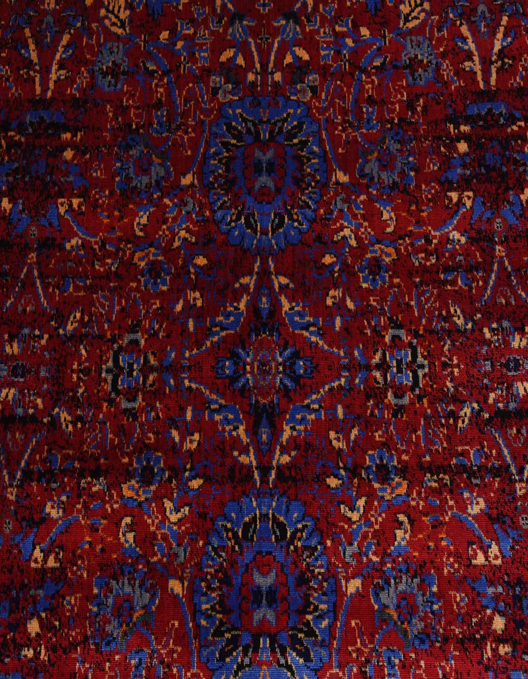 Burgundy 8' x 10' Washable Renaissance Rug | eSaleRugs