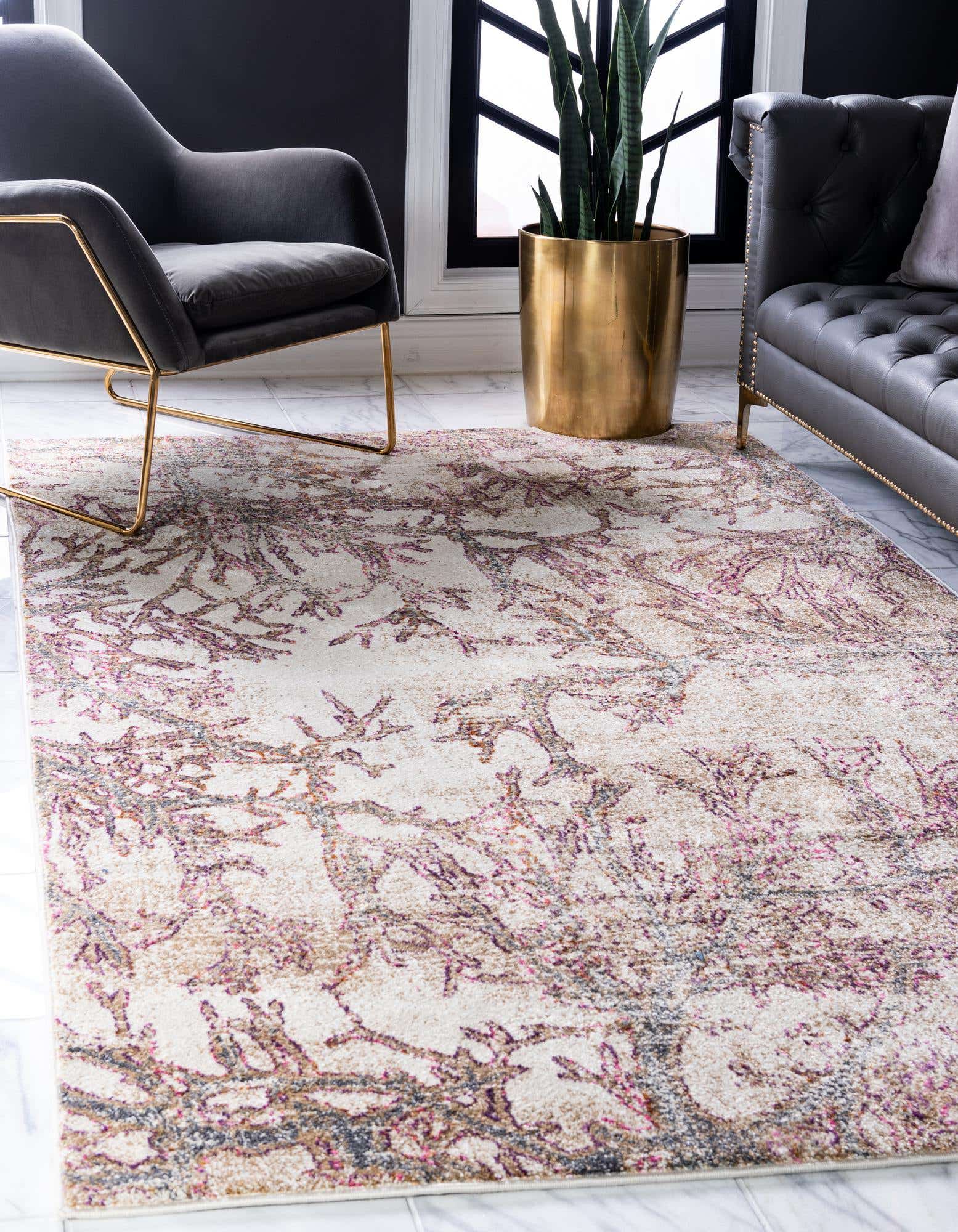 Dark Beige 10' x 13' Aria Rug | eSaleRugs
