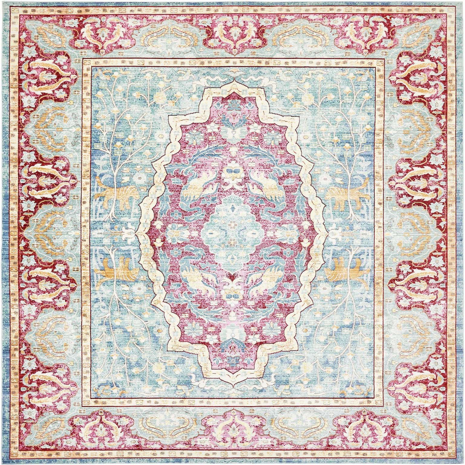 Navy Blue 9' x 12' Aqua Rug | eSaleRugs