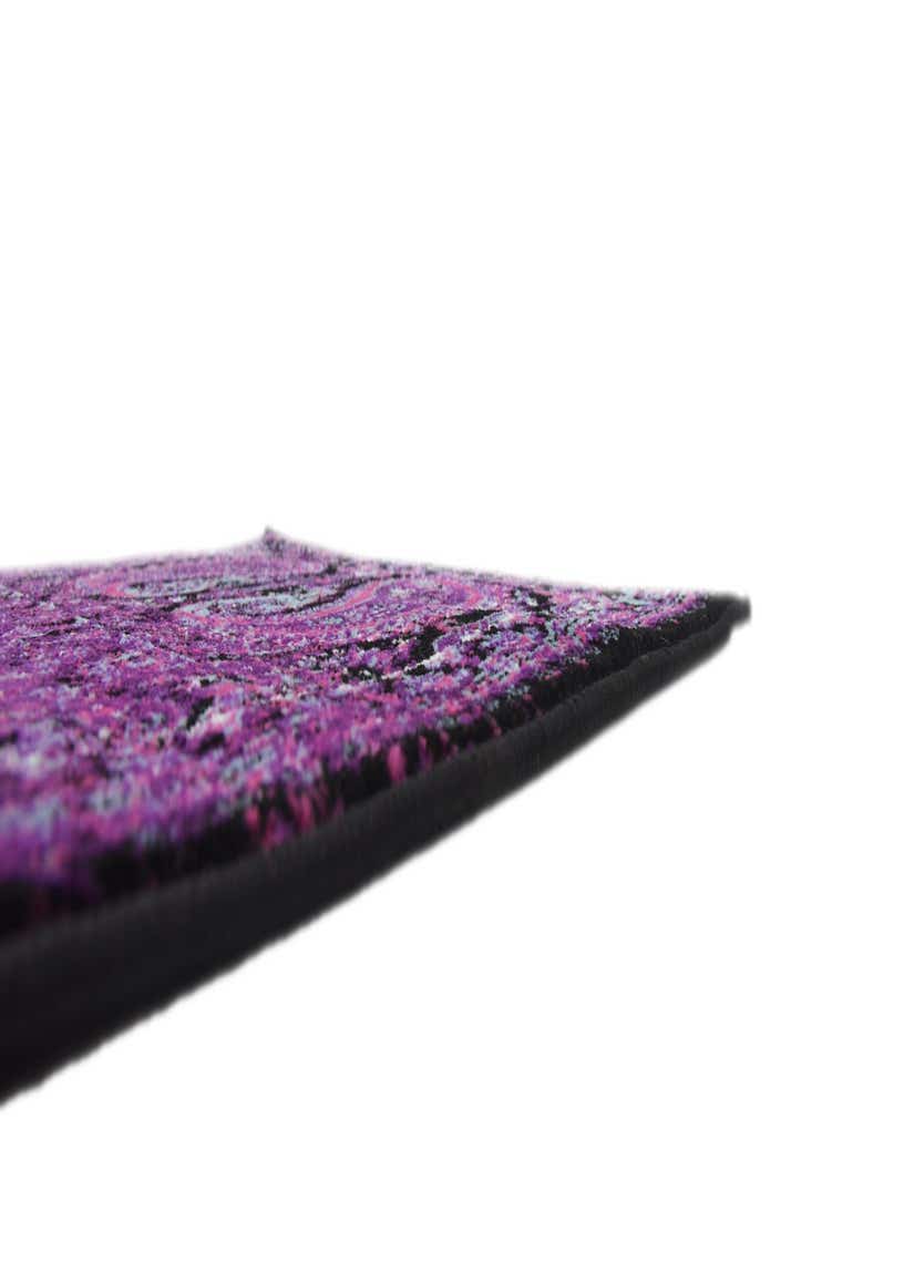 Lilac 2' x 6' Ankara Runner Rug | Rugs.com