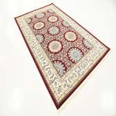 Burgundy 5' x 8' Rabia Rug | Rugs.com