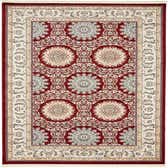 Burgundy 5' x 8' Rabia Rug | Rugs.com