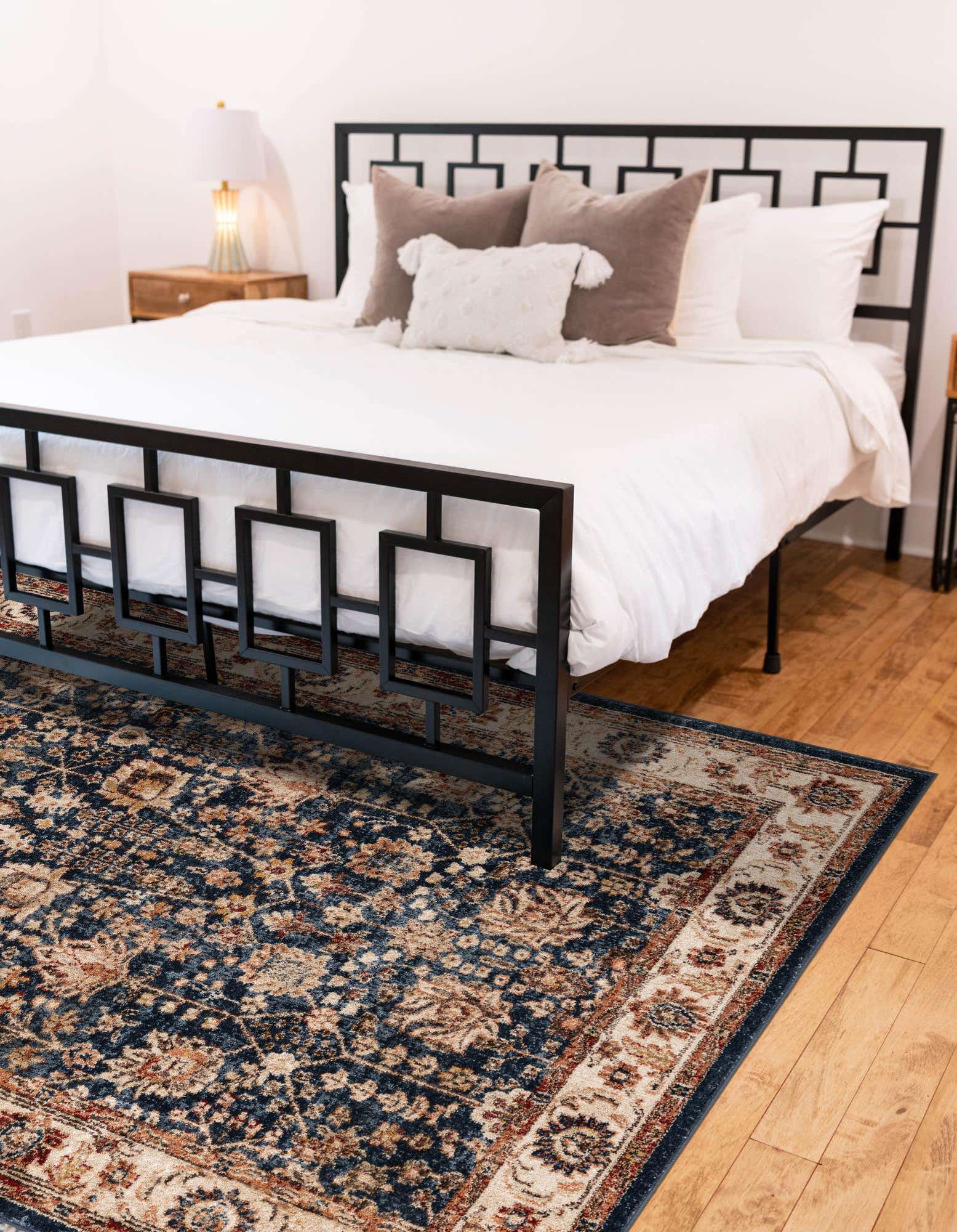 Light Blue 4' x 6' Arcadia Rug | eSaleRugs