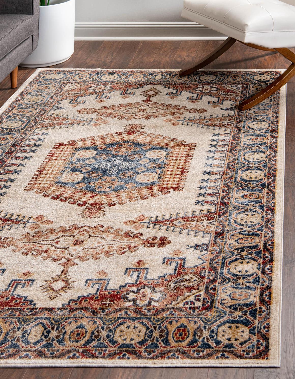 Cream 2' 2 x 3' Eden Rug | Rugs.com